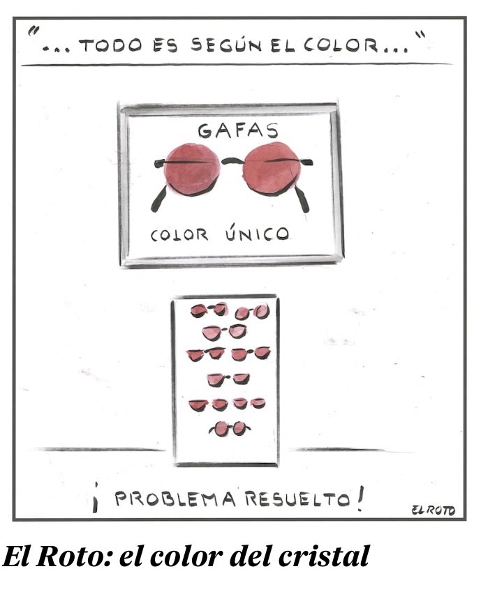 En el mundo al revés, sólo se venden gafas de color único – "El mundo ...